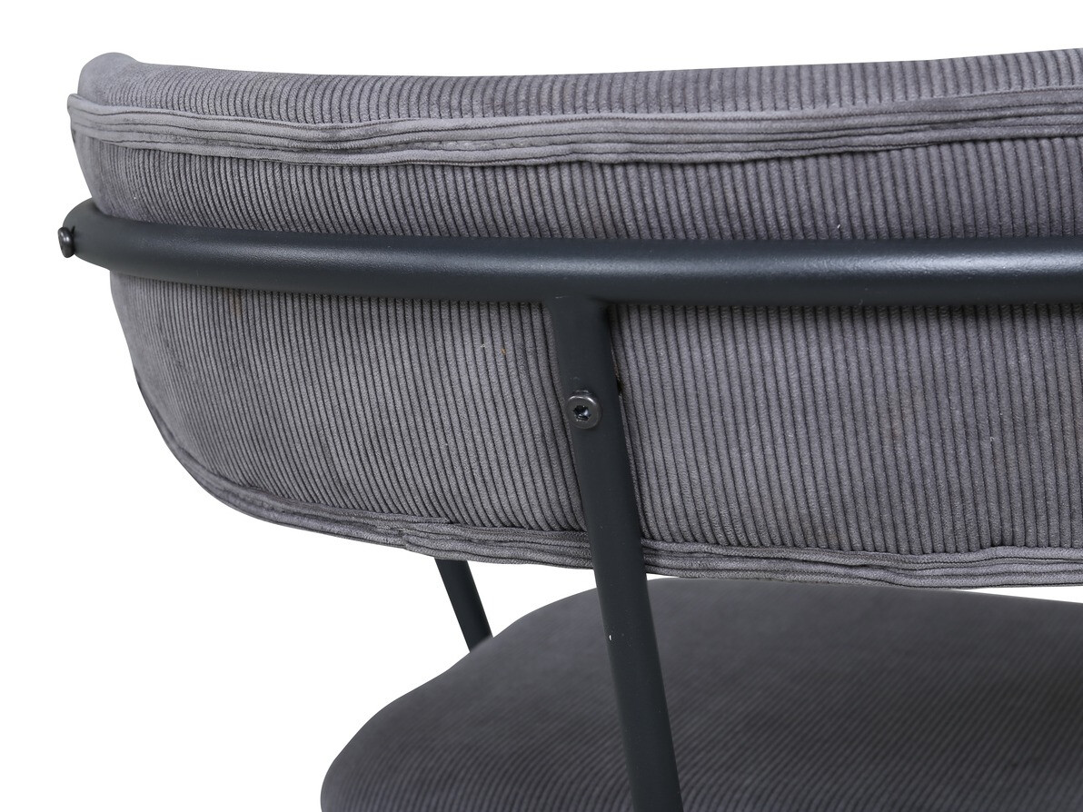 Stolica Dallas 1711 (Siva + Crna) - Namještaj za dnevni boravak ...