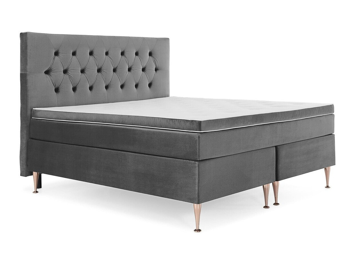 Boxspring krevet Seattle 149 (Monolith 92) - Namještaj za spavaću sobu ...