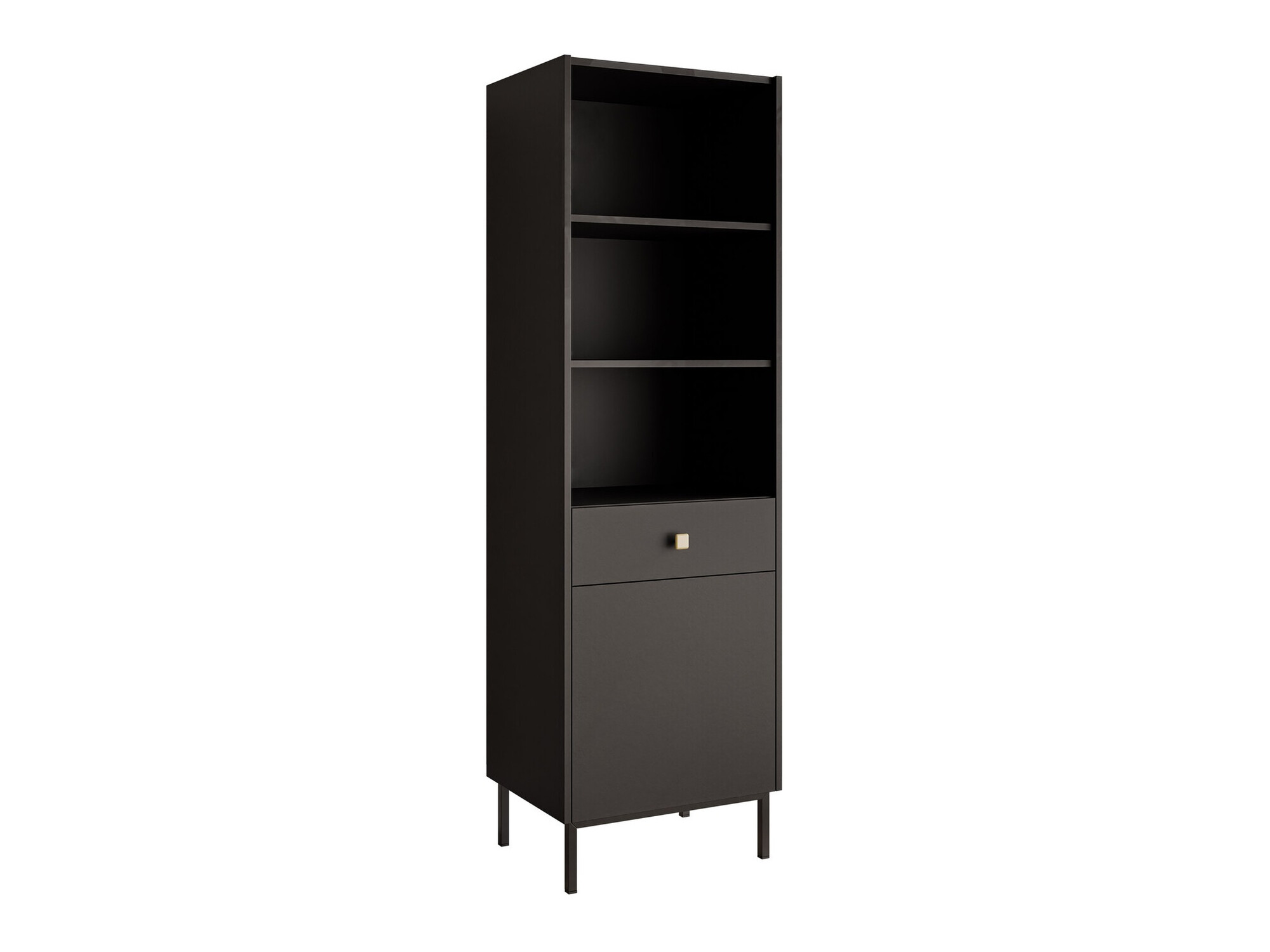 Polica Comfivo Nunove 102 (Crna) - Police | Namjestaj.hr