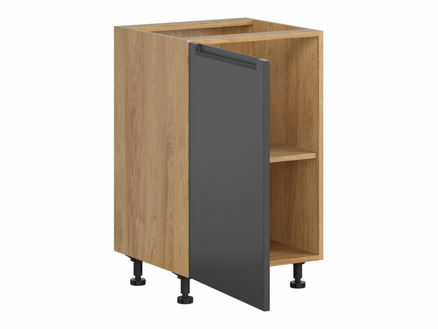Modularni ormarić s vratima Riso Grey 118 - Kuhinjski i blagovaonski ...